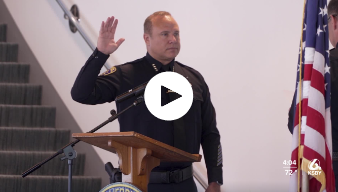 New Chief of Cal Poly Police Department Swears in Friday - Inside Cal Poly