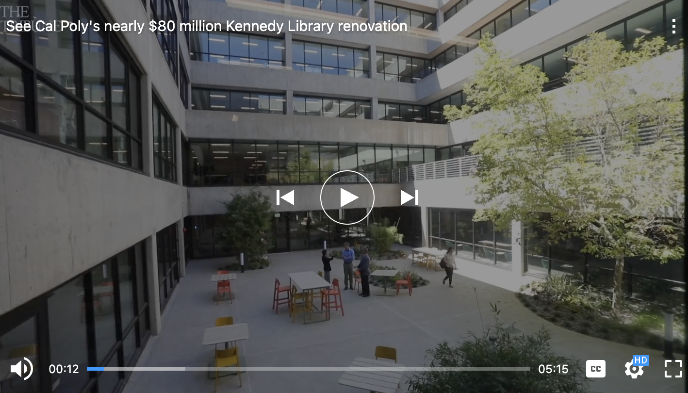 Cal Poly library reopens after nearly $80 million renovation. See ...